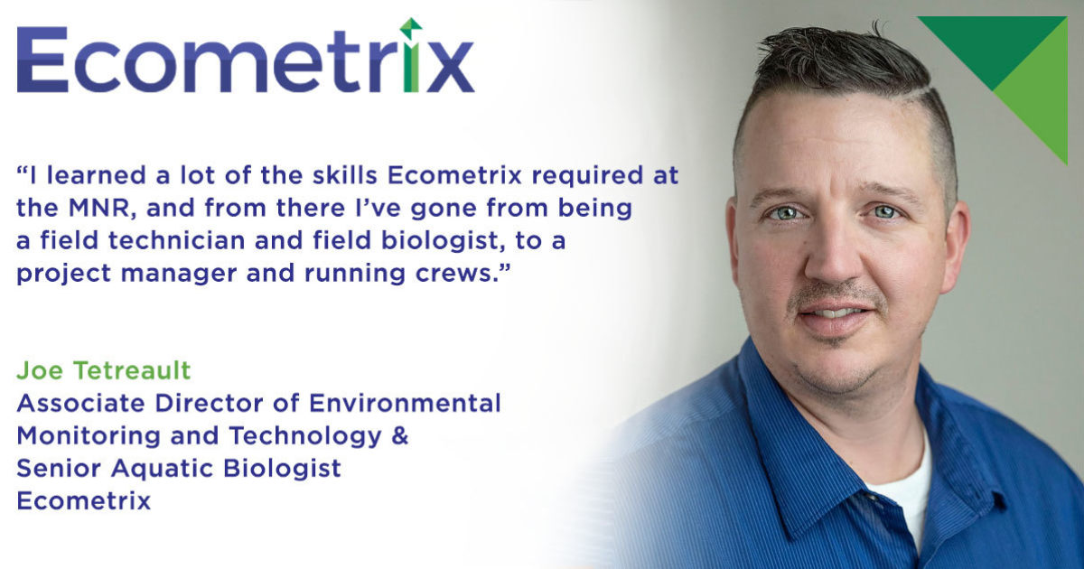Ecometrix Inc. | Joe Tetreault’s move from the farm to the director’s…