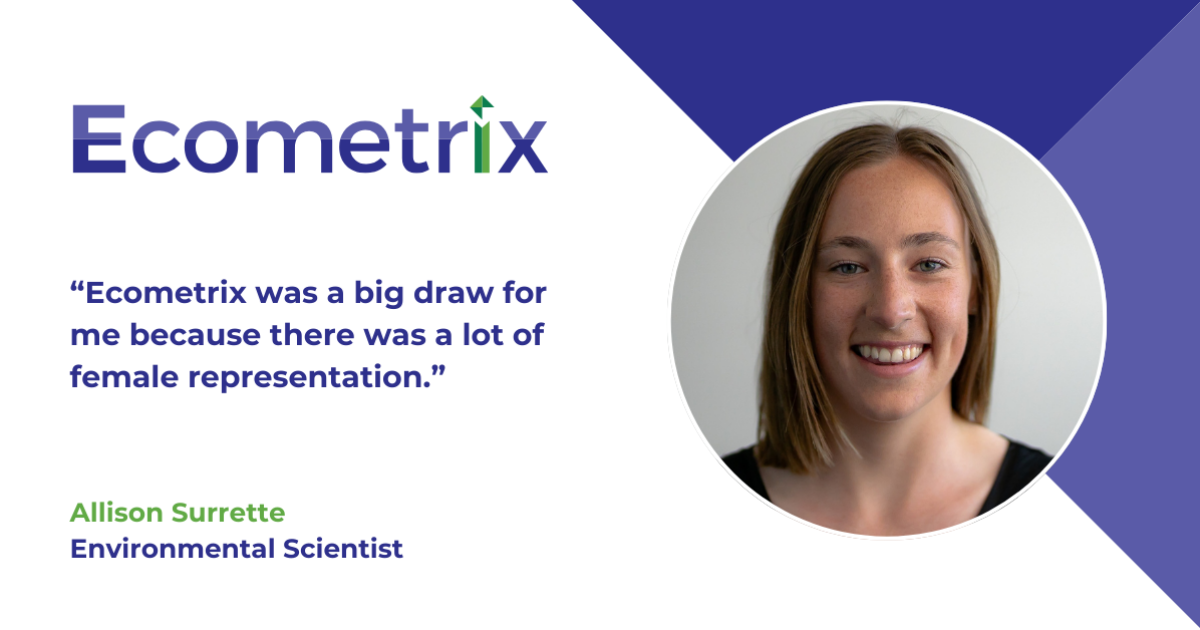 Allison Surrette is inspired by adventure | Ecometrix Inc.