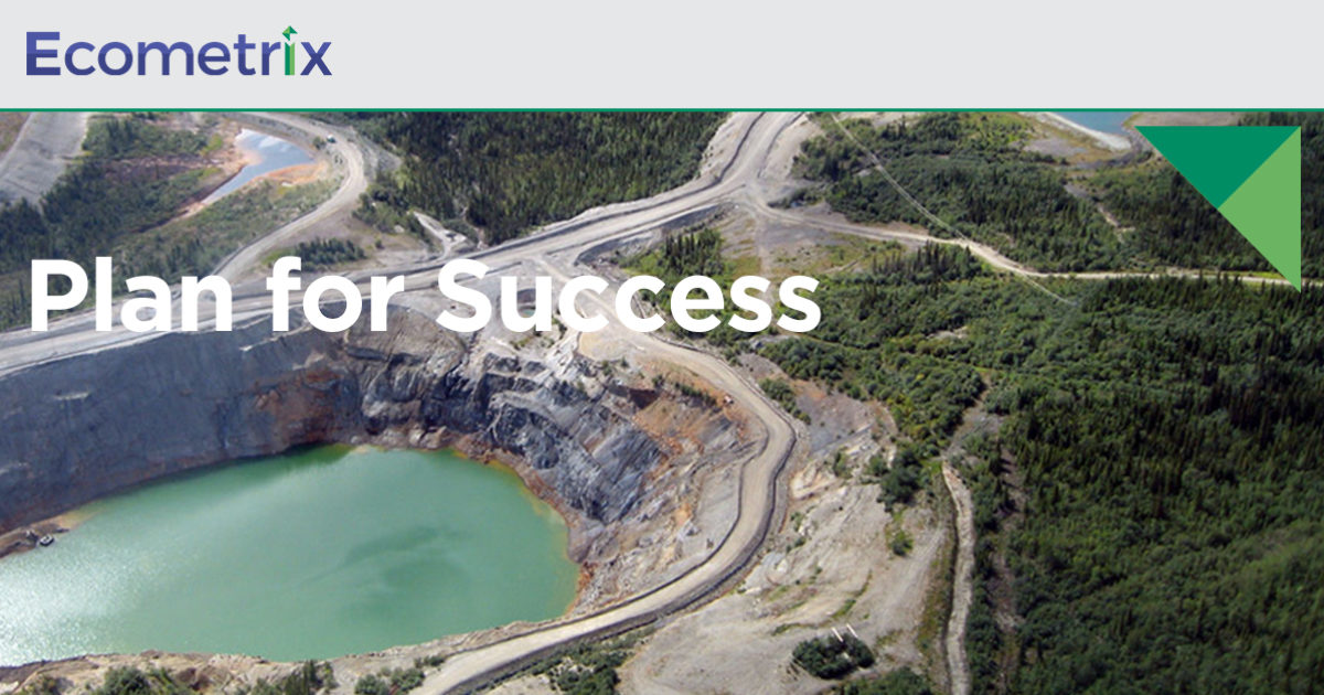 Plan for success with the Ecometrix Environmental… | Ecometrix Inc.